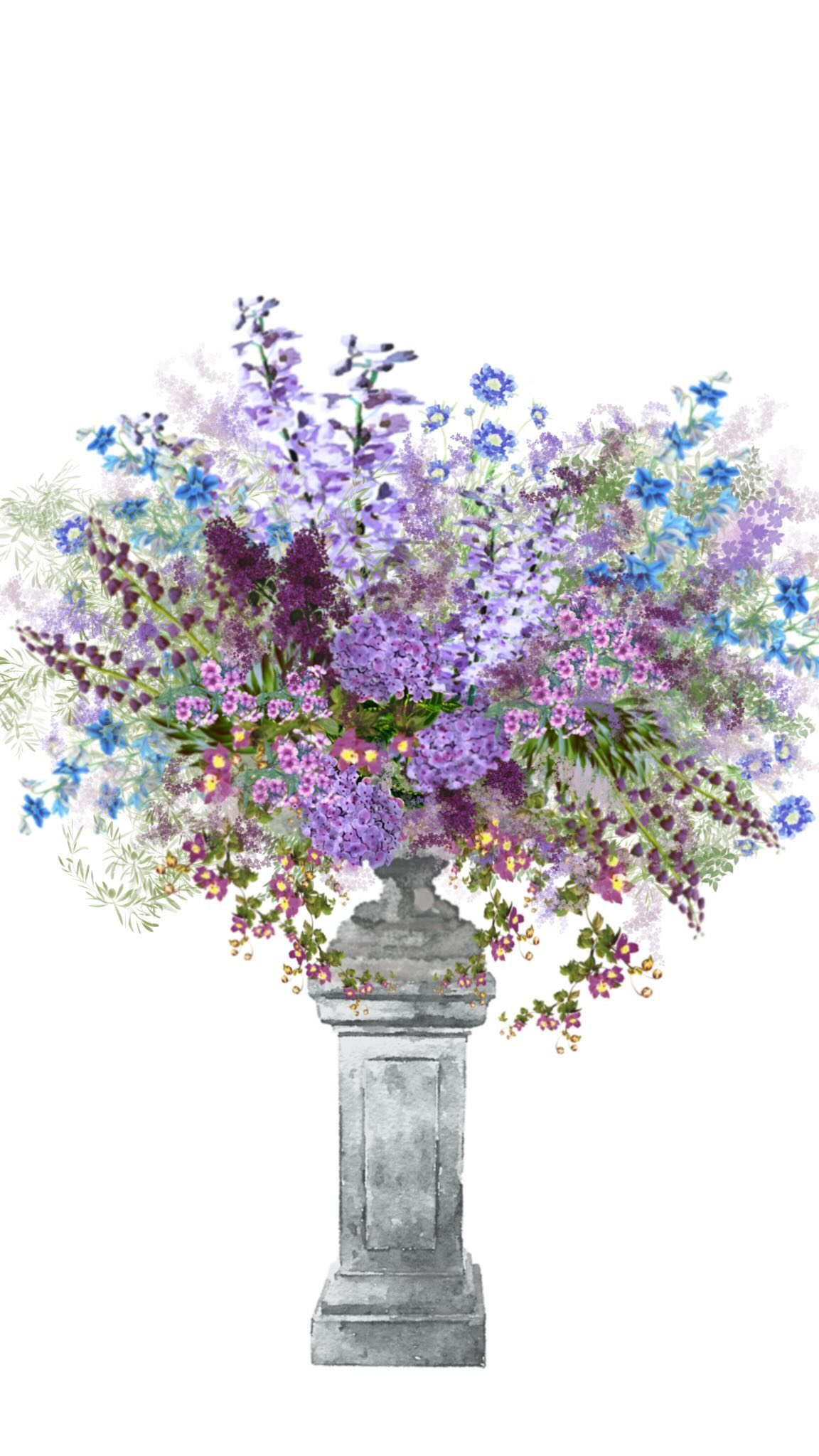 Procreate Classic Urns Collection – Sabine Darrall Floral
